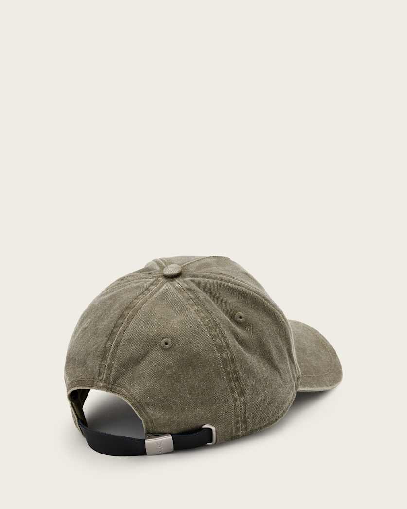 Underground Logo Print Baseball Cap Khaki Brown | ALLSAINTS